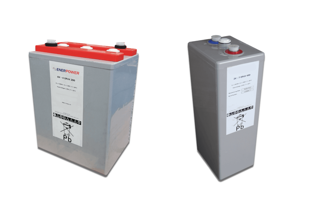 OPzV series tubular GEL batteries | Enerpower Srl - Industrial ...